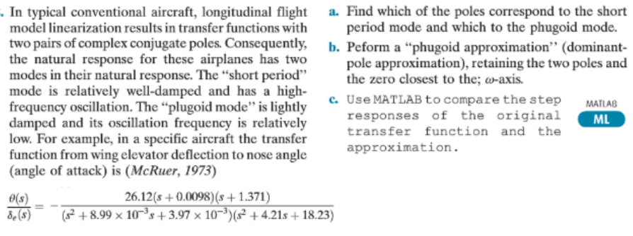 Solved In typical conventional aircraft, longitudinal flight | Chegg.com