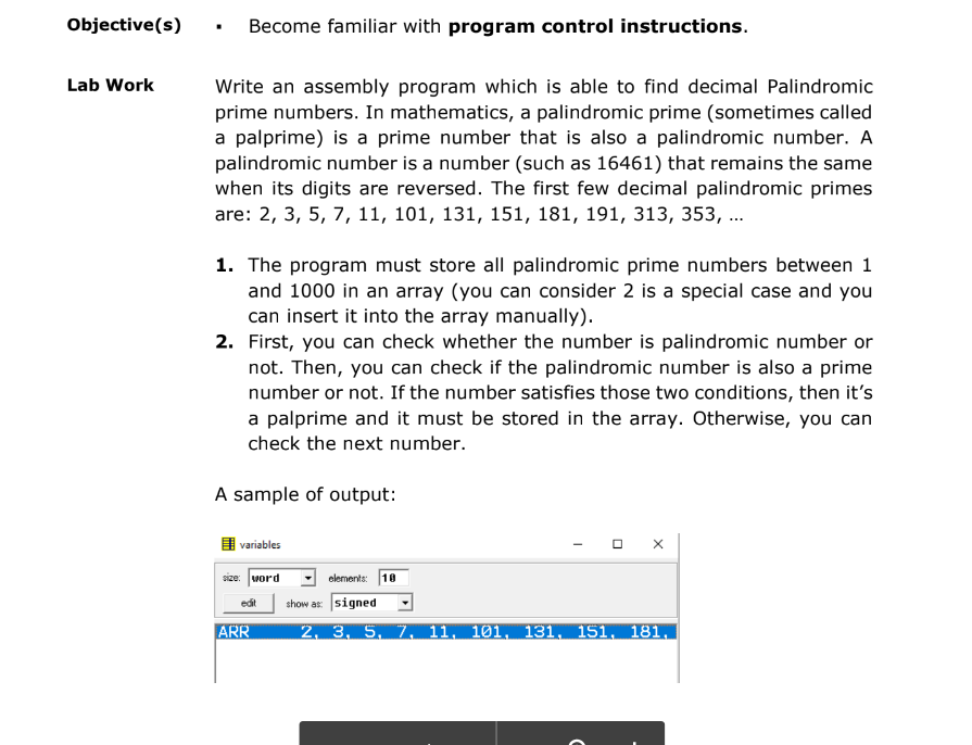 Solved - Become familiar with program control instructions. | Chegg.com
