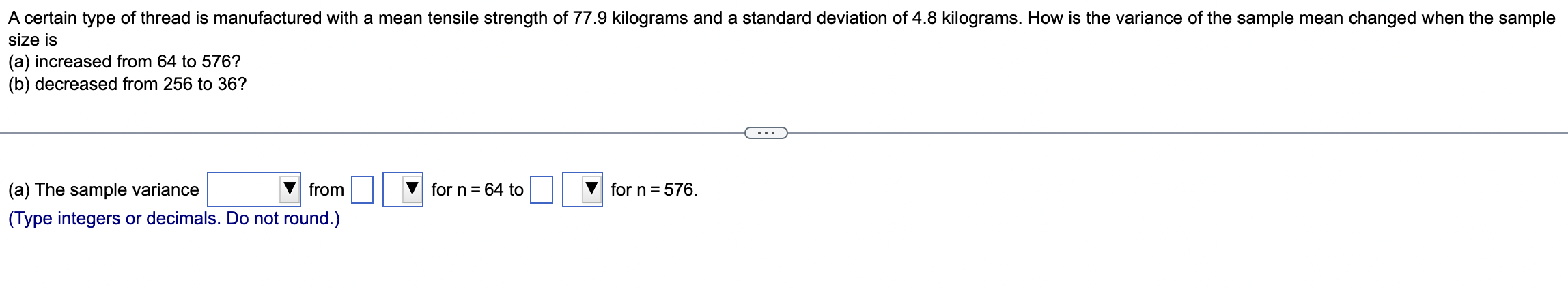Solved size is (a) increased from 64 to 576? (b) decreased | Chegg.com