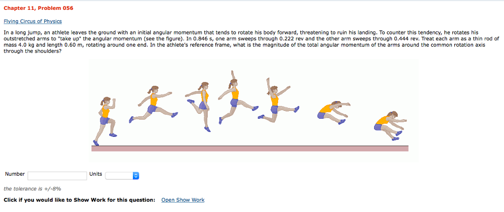 Solved Chapter 11, Problem 056 Flying Circus of Physics In a | Chegg.com