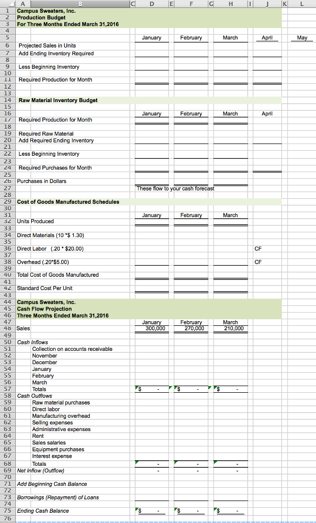 Solved For this culminating activity you will create a | Chegg.com