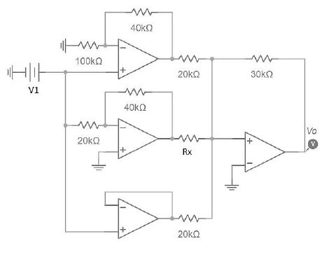 Solved Determine the value of the resistor Rx, ﻿so that the | Chegg.com