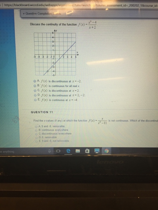 Solved Discuss the continuity of the function f(x) = x^2 - | Chegg.com