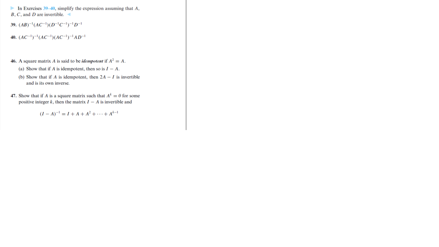 Solved In Exercises 39–40, simplify the expression assuming | Chegg.com