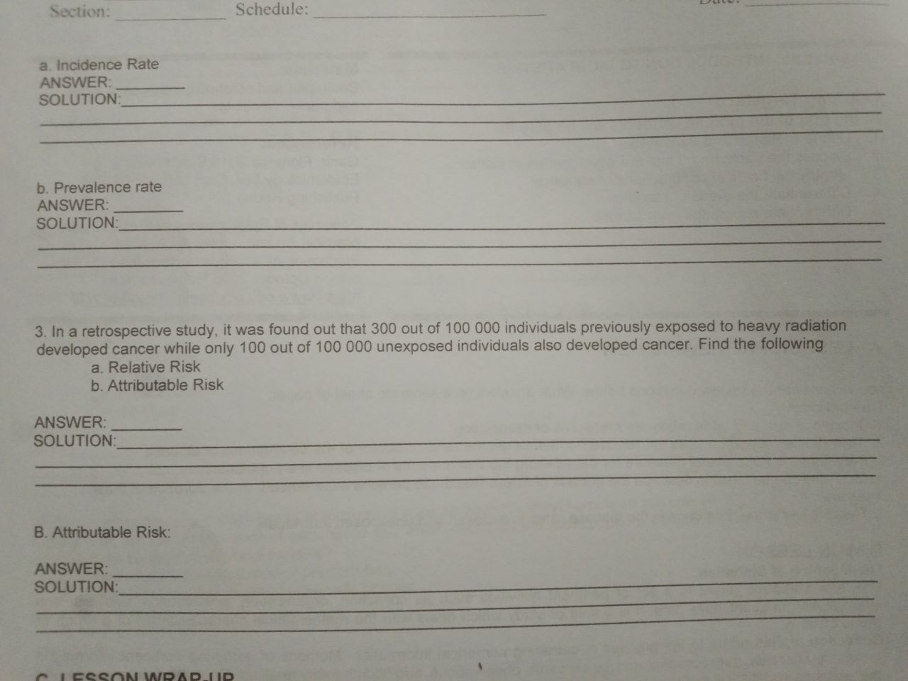 Solved Problem Solving: 6. Calculate the Sensitivity Percent | Chegg.com