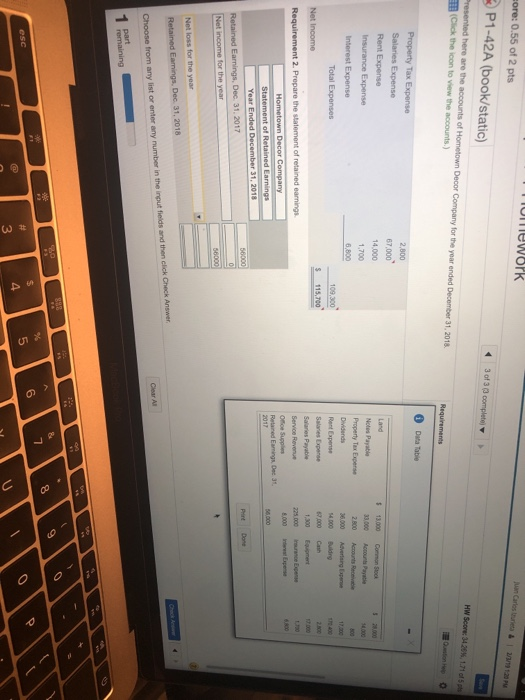 Solved Homework: Chapter 1 Homework Score: 0.55 of 2 pts & | Chegg.com