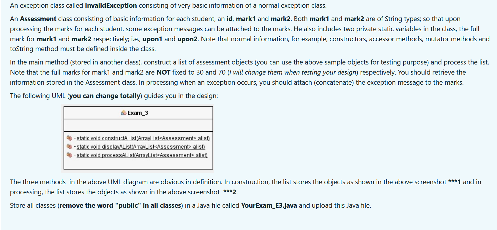 Solved Question 3 (8 marks) Your teacher enters the marks of | Chegg.com