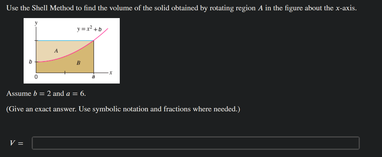 Solved Use the Shell Method to find the volume of the solid | Chegg.com