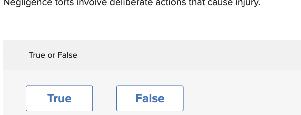 Solved True or False | Chegg.com