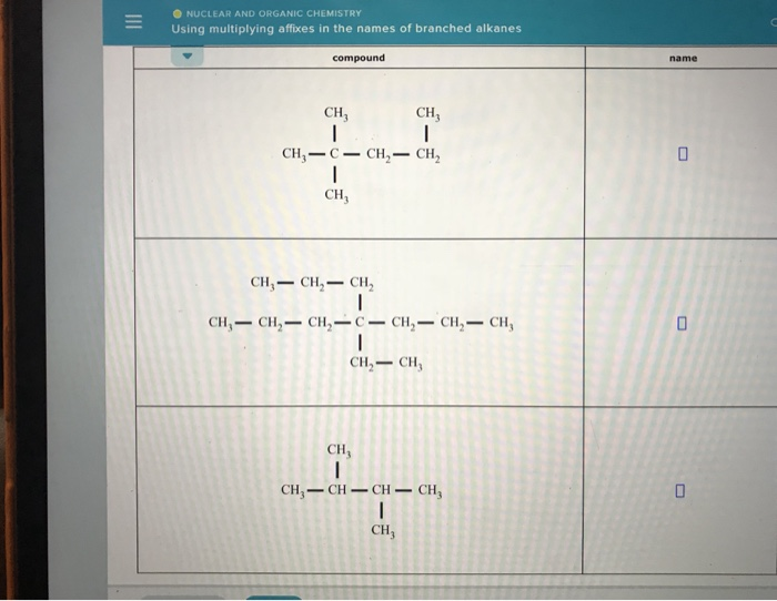 Solved NUCLEAR AND ORGANIC CHEMISTRY Using multiplying | Chegg.com