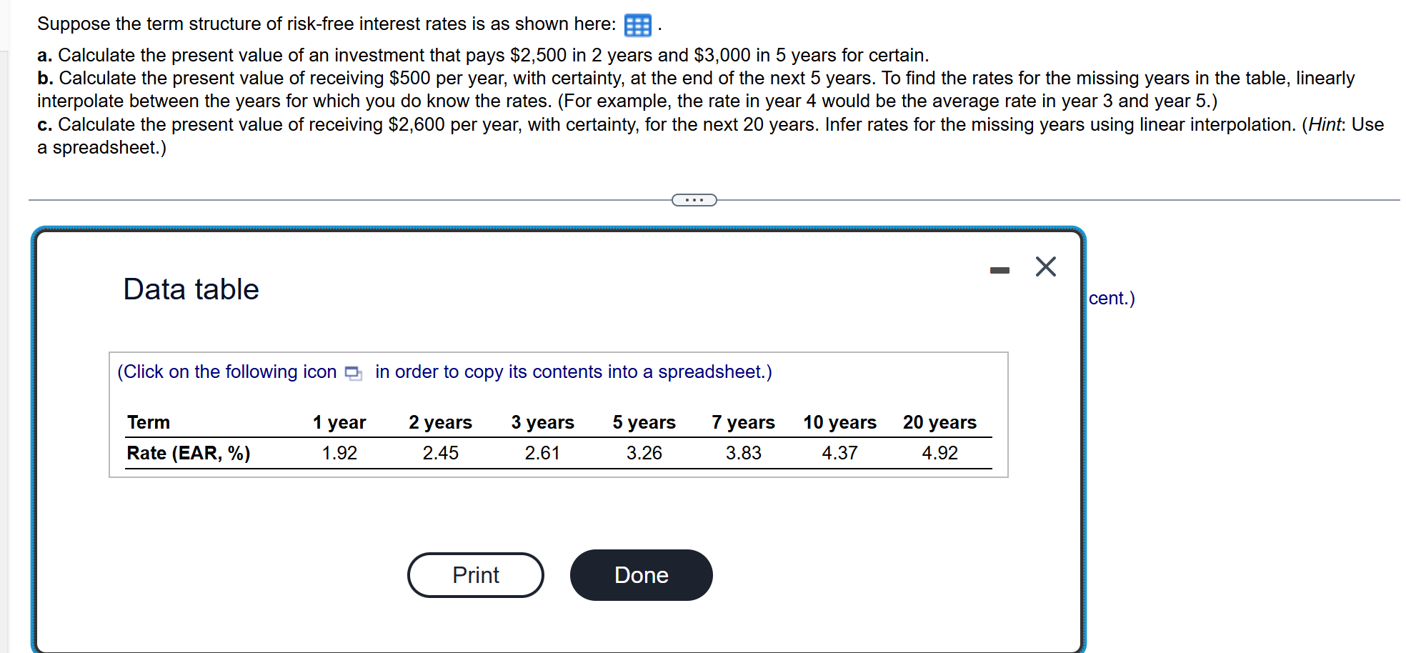 Solved Please answer A-C and show your work :) Suppose the | Chegg.com