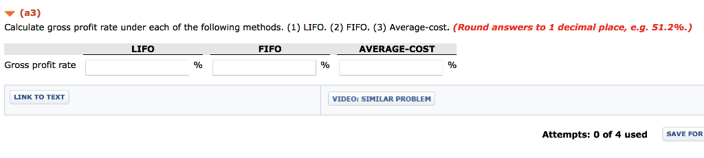 Solved Problem 6-5A (Part Level Submission) You are provided | Chegg.com