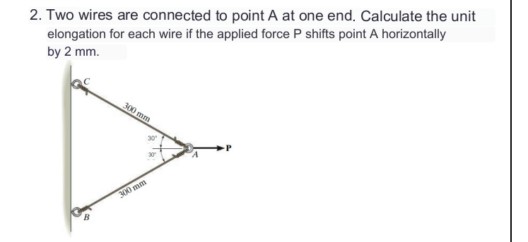 Solved 2. Two wires are connected to point A at one end. | Chegg.com