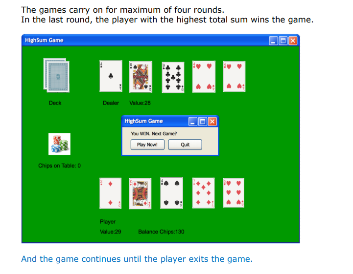 Solved 2. Task Enhance the one player Java game application | Chegg.com