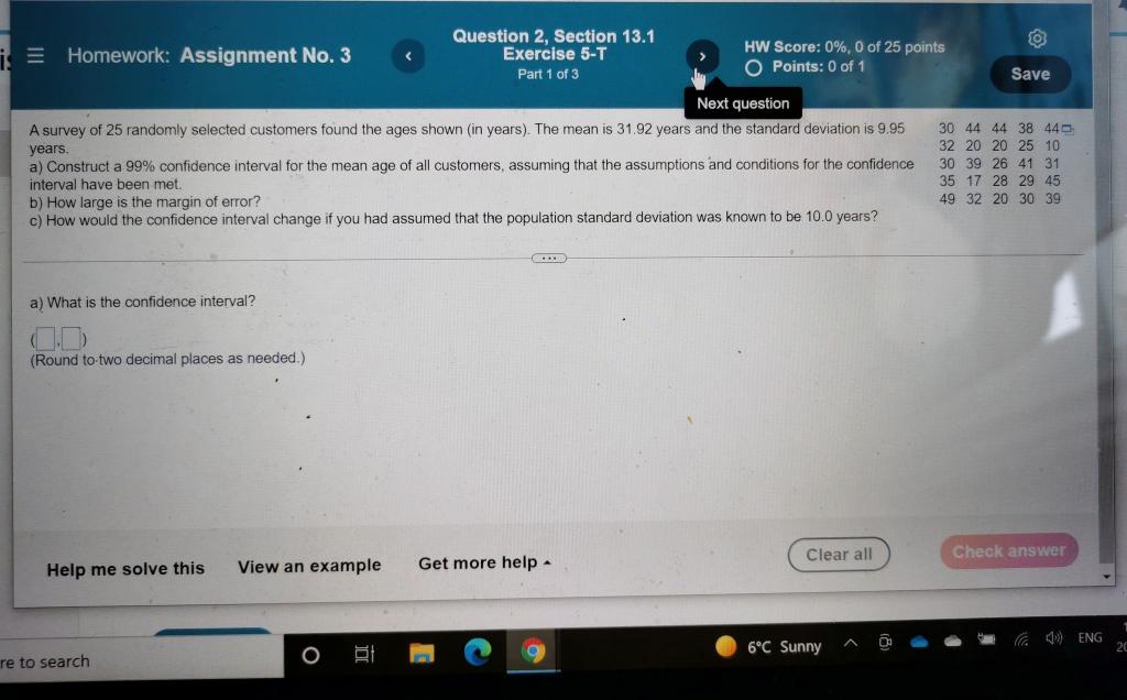 Solved Question 2 Section 13 1 I Homework Assignment No
