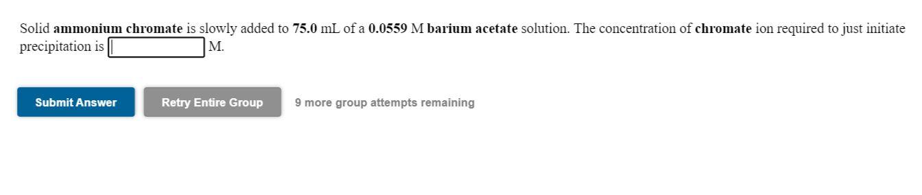 Solved Solid barium nitrate is slowly added to 125 mL of a | Chegg.com