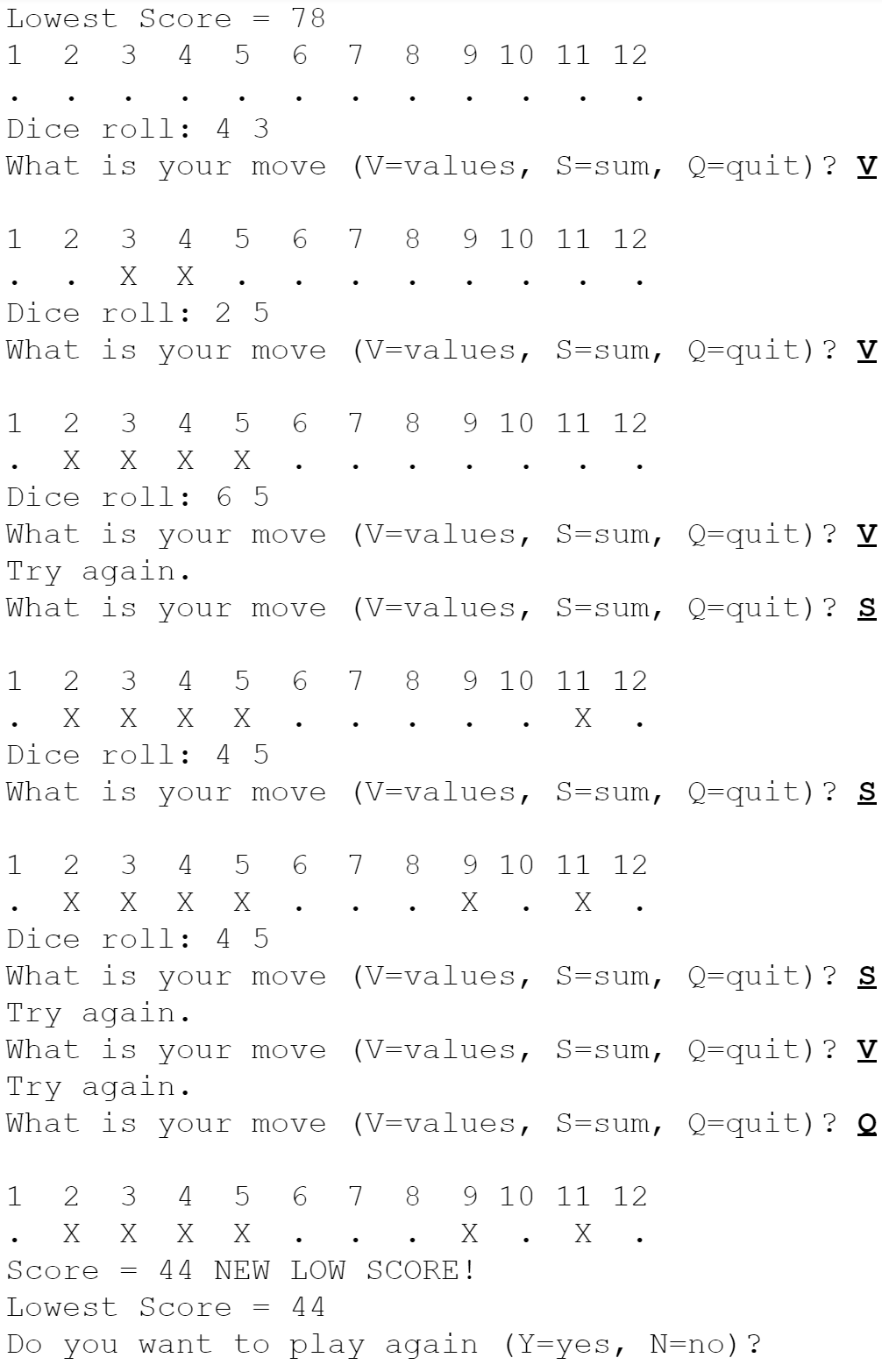 Elimination Game Java Project - Use | Chegg.com