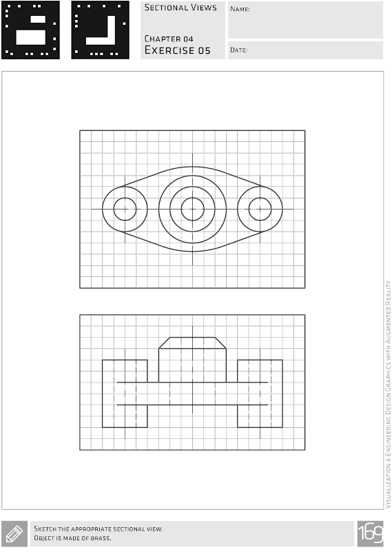 Solved SECTIONAL VIEWS NAME CHAPTER 04 EXERCISE 05DATE et | Chegg.com