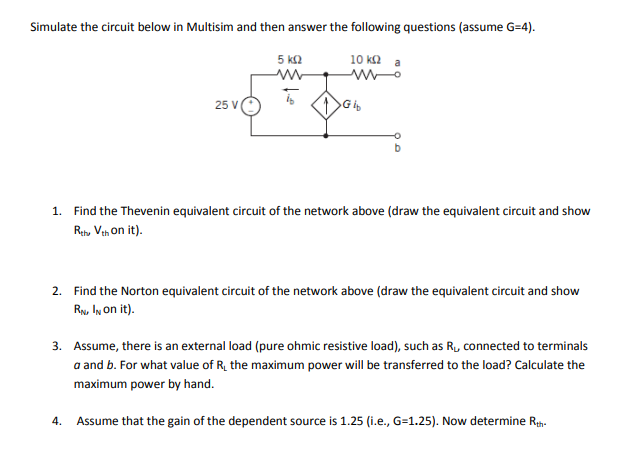Solved Simulate the circuit below in Multisim and then | Chegg.com