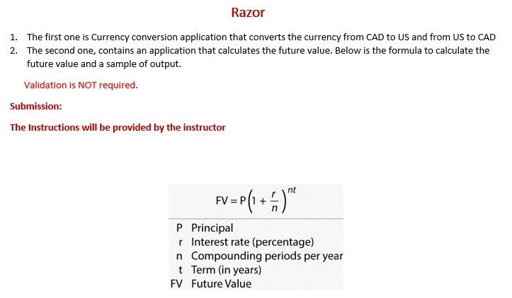 Solved 1. The first one is Currency conversion application | Chegg.com