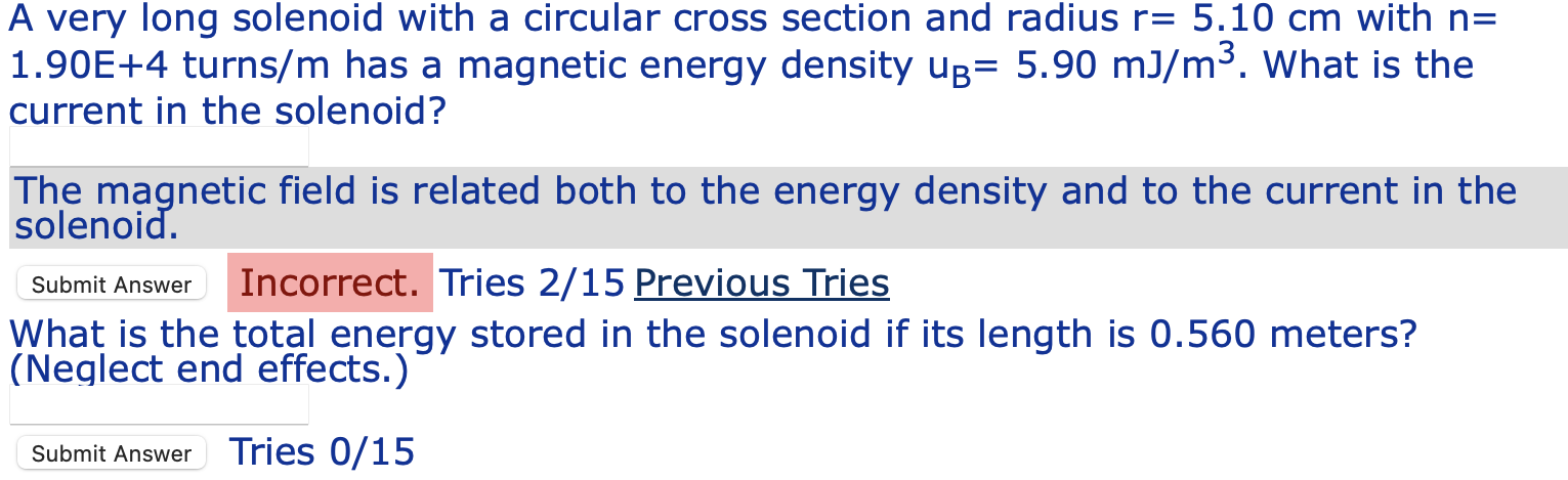 A very long solenoid with a circular cross section | Chegg.com