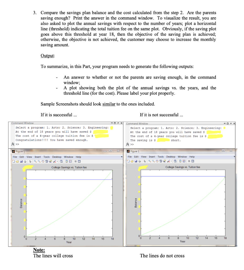 Problem and Program Details: With the help of an RESP | Chegg.com