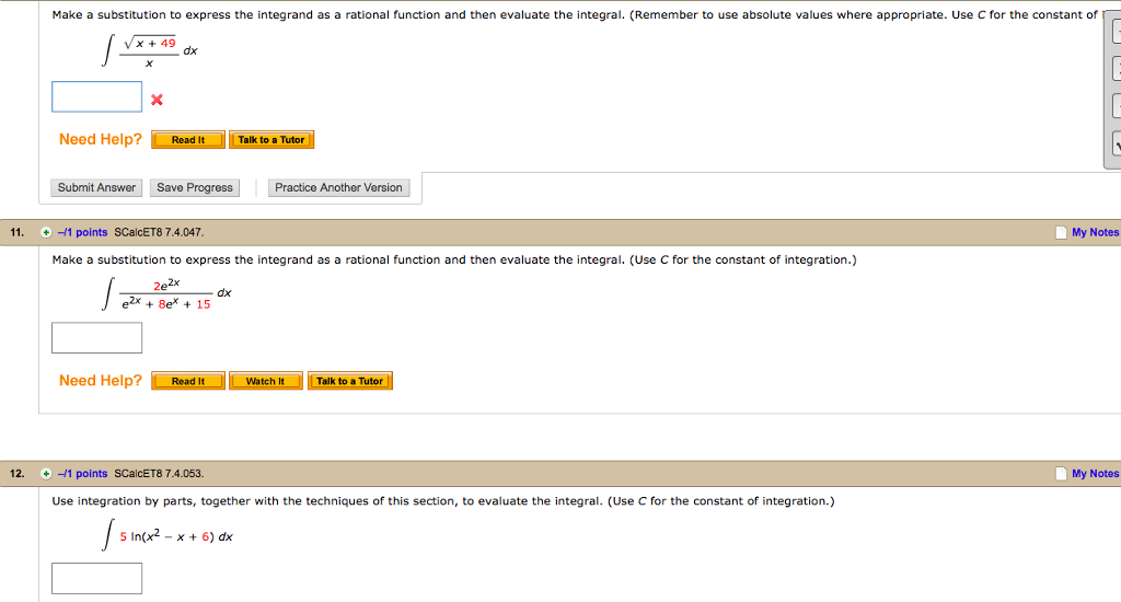 Solved Make a substitution to express the integrand as a | Chegg.com