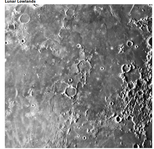 Solved Lunar Lowlands Lunar Highlands Crater Counting | Chegg.com