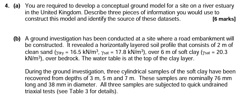 Solved 4. (a) You are required to develop a conceptual | Chegg.com