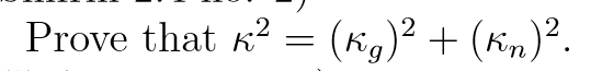 Prove that k2 = (Kg)2 + (Kn)2. | Chegg.com