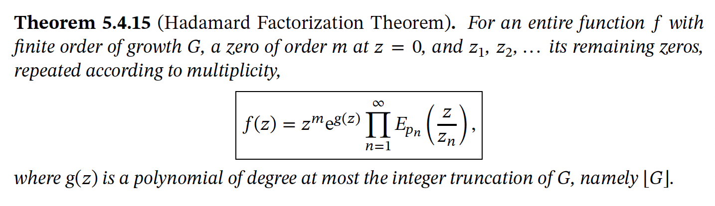 Solved 4.4. How does the Hadamard factorization refine the | Chegg.com