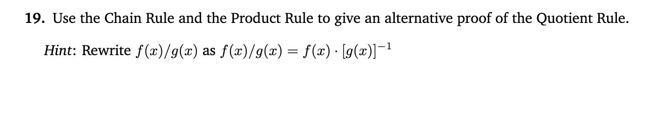Solved 9. Use the Chain Rule and the Product Rule to give an | Chegg.com