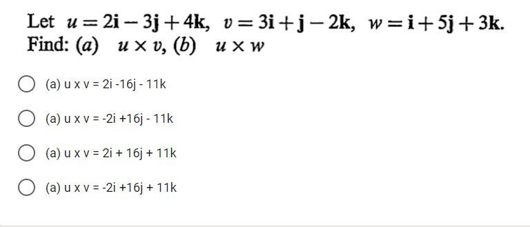 Solved Evaluate the following determinants and negative of | Chegg.com