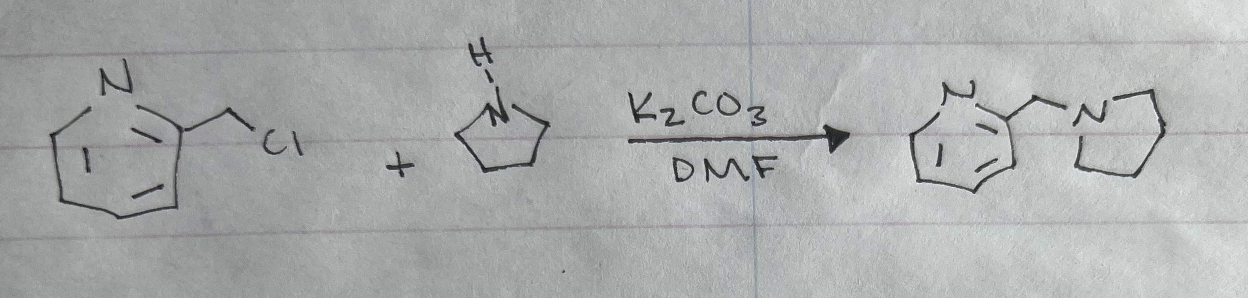 Solved [1=NC1+NHDMFK2CO3NN=N] | Chegg.com