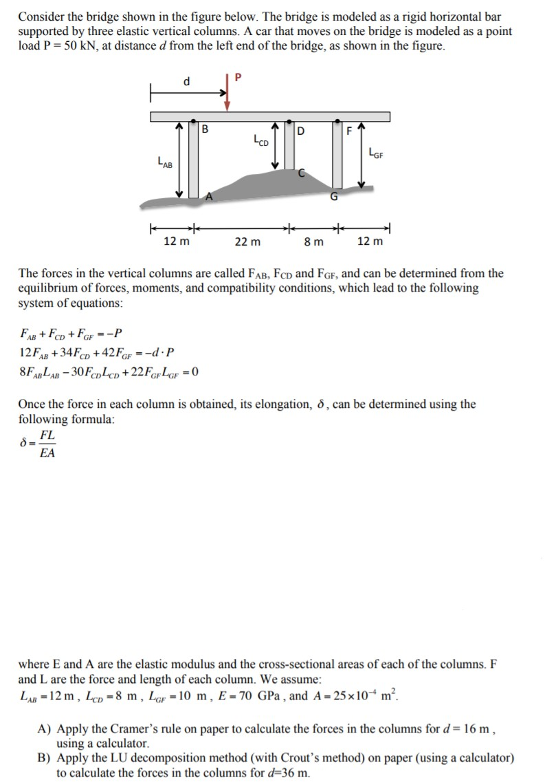 Example 2-2: Solving a system of linear equations | Chegg.com