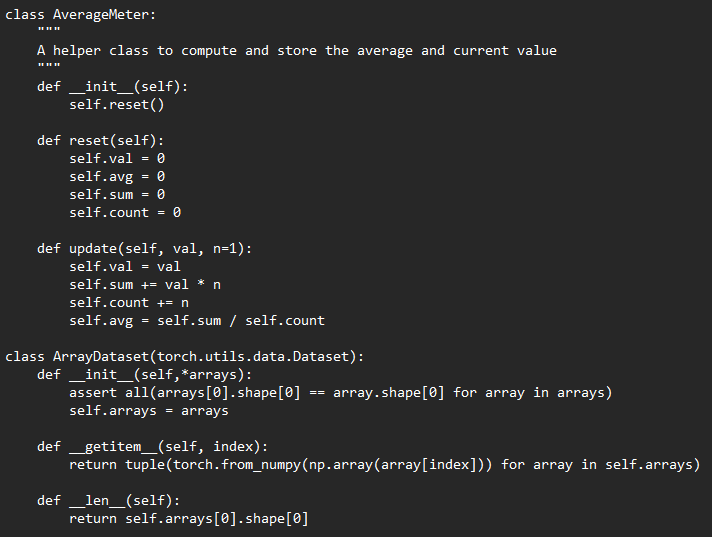 Solved model.eval() \# put model in eval mode for later use | Chegg.com
