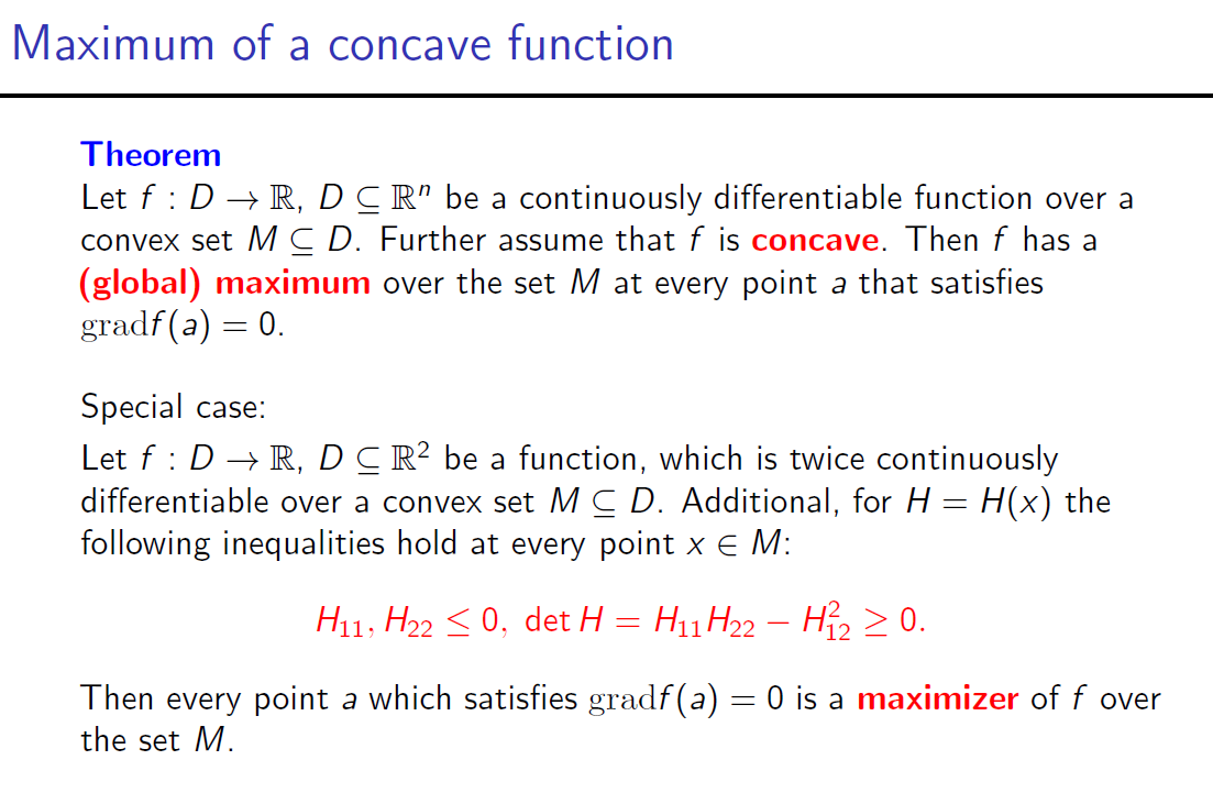 Solved Convexity / Concavity Definition (Revision) A subset | Chegg.com