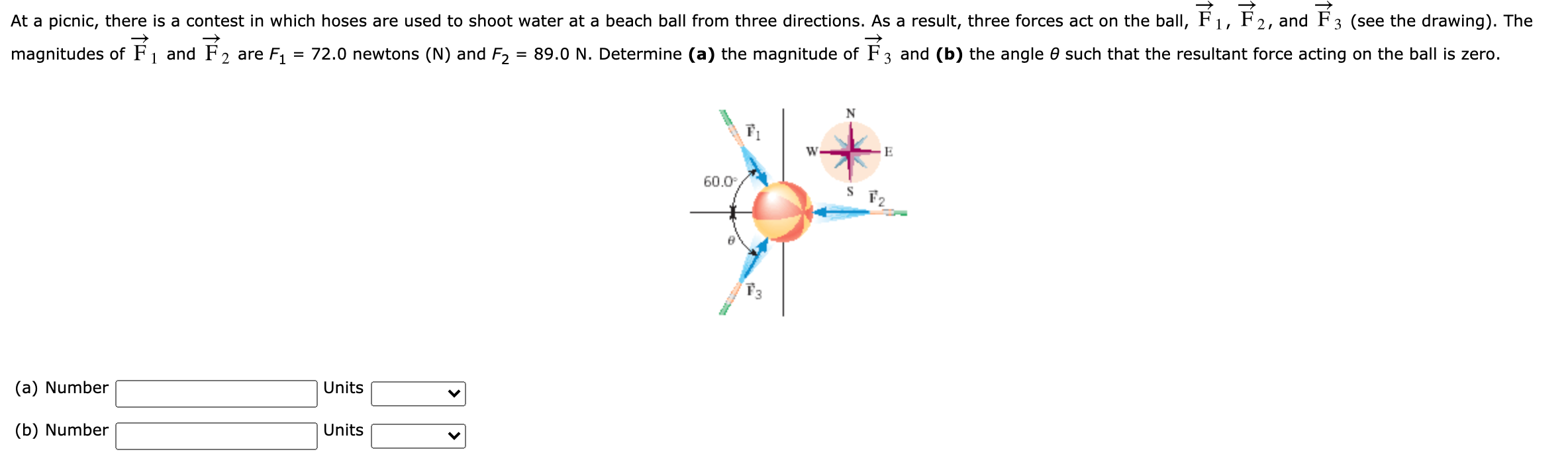 Solved At a picnic, there is a contest in which hoses are | Chegg.com