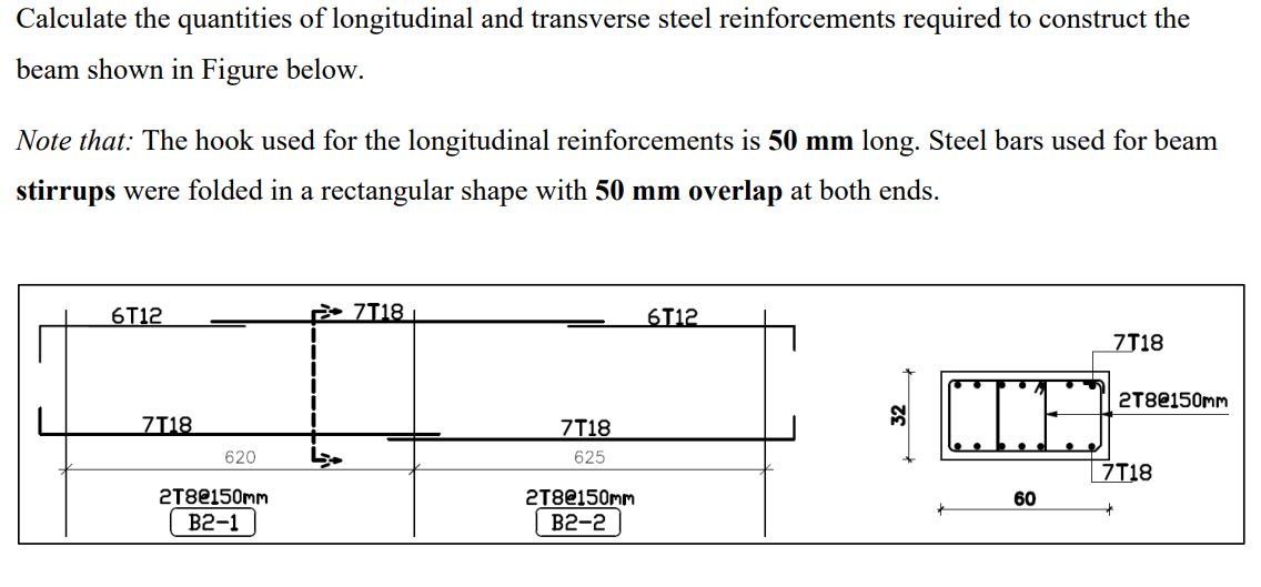Calculate the quantities of longitudinal and | Chegg.com