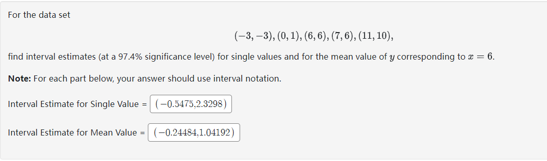 Solved For the data set (−3,−3),(0,1),(6,6),(7,6),(11,10) | Chegg.com