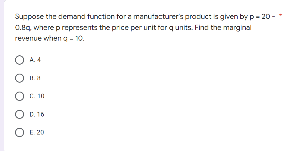 Solved Suppose the demand function for a manufacturer's | Chegg.com