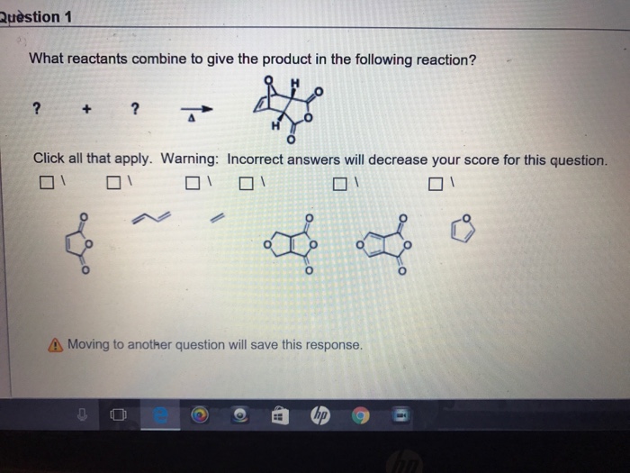 Solved What reactants combine to give the product in the | Chegg.com