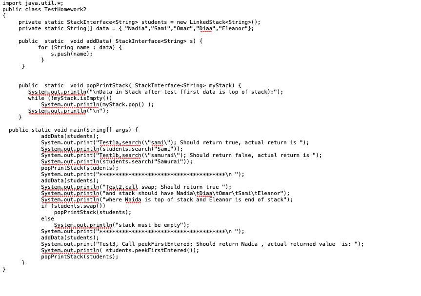 Solved For this homework, in addition to all the methods in | Chegg.com