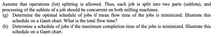 Consider the following data for five jobs to be | Chegg.com