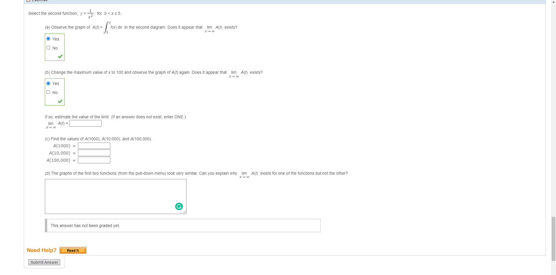 Solved Select the second function, y = for 0 | Chegg.com