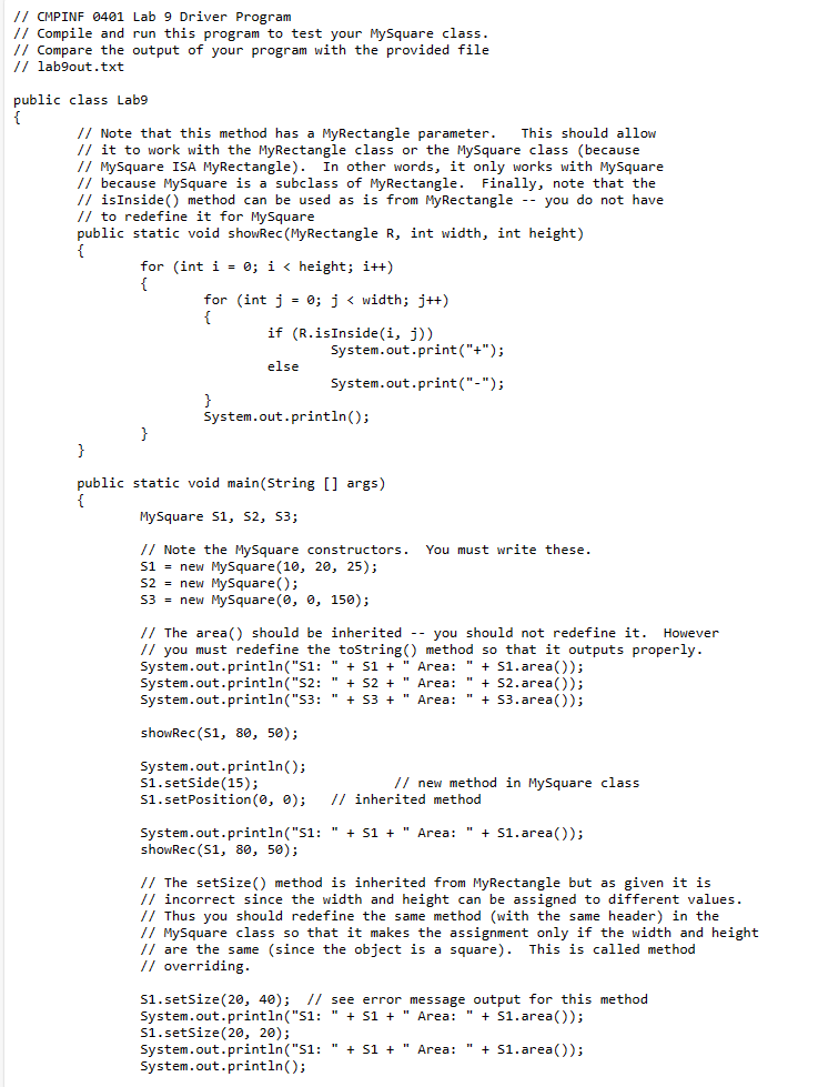 Solved Please read through the instructions and provide me a | Chegg.com