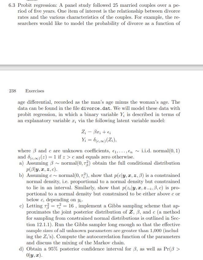 A panel study followed 25 married couples over a | Chegg.com