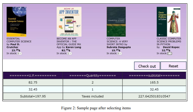 Solved Create a webpage for an online bookstore. User can | Chegg.com