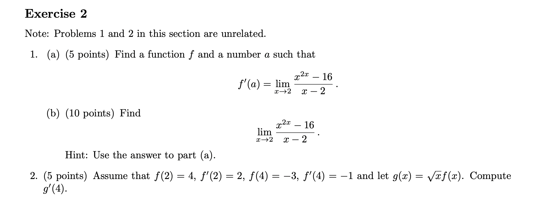 Solved Note: Problems 1 and 2 in this section are unrelated. | Chegg.com