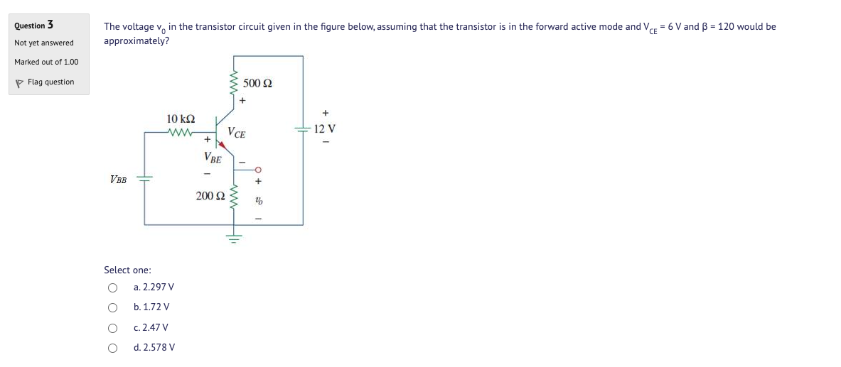 Solved For the circuit shown in the figure below, if the op | Chegg.com